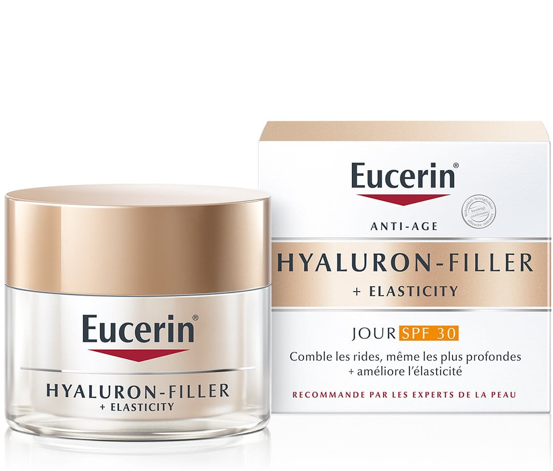 Eucerin HYALURON-FILLER + ELASTICITY Soin de jour anti-âge avec protection solaire